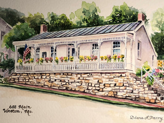 Historic Weston, MO – Diana Perry Art
