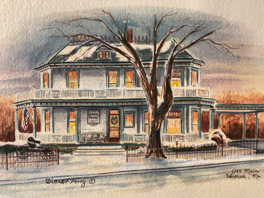 Historic Weston, MO – Diana Perry Art